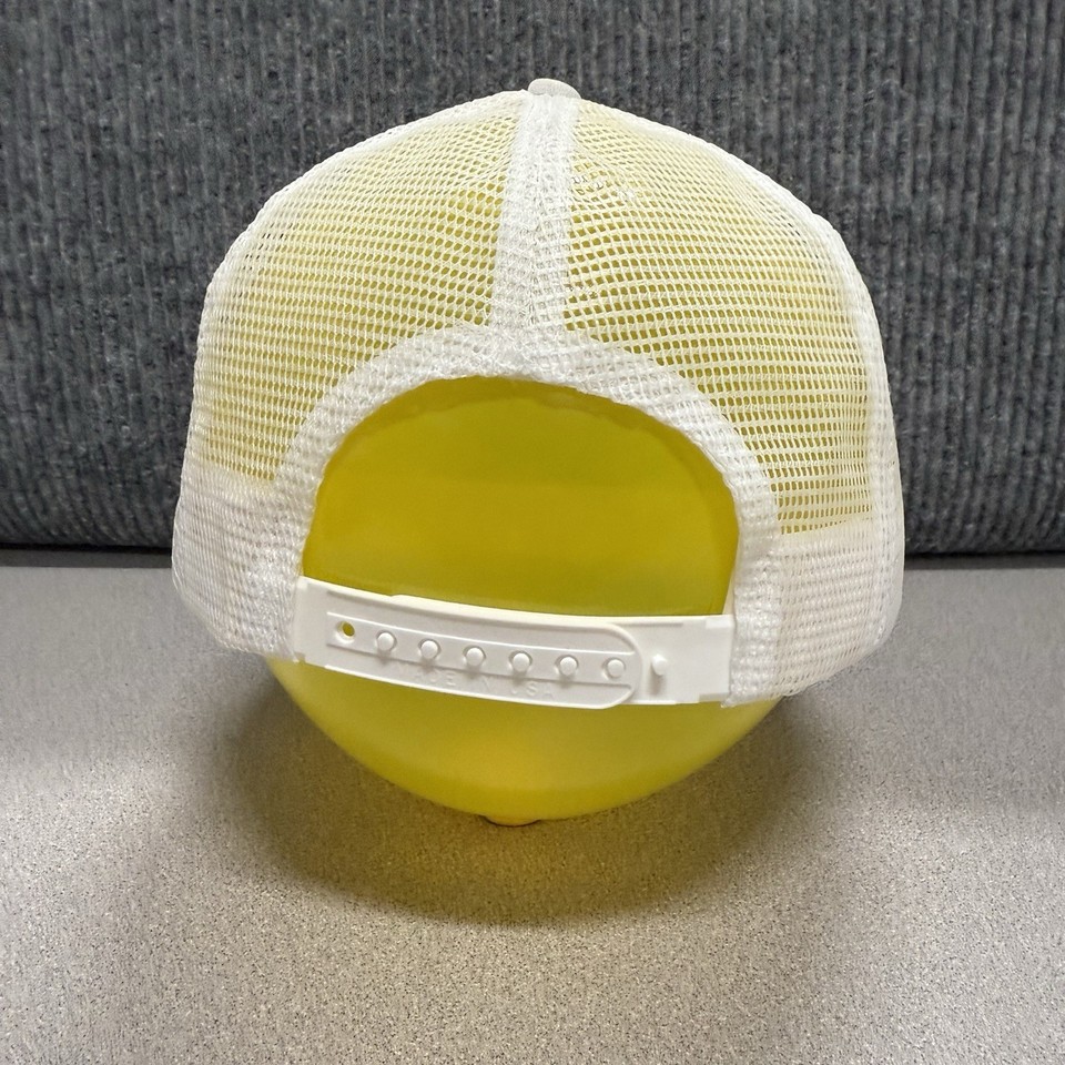 Vintage NRA Patriot Cap Trucker Hat White Red And Blue Snap Back Mesh ...