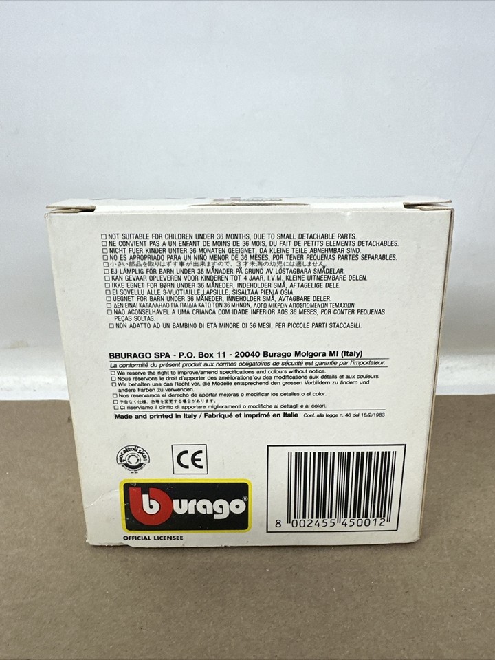 Bburago 1:87 Ferrari F40 Italia 90 Keyring Key Holder Unused And Boxed ...