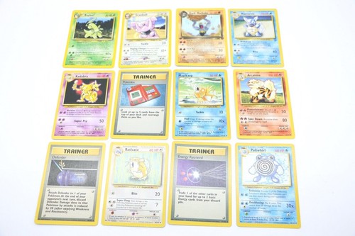 P35 1999 Lot of 12 Pokemon Cards w/ one 1st Edition (Dark Machoke) & 3 ...