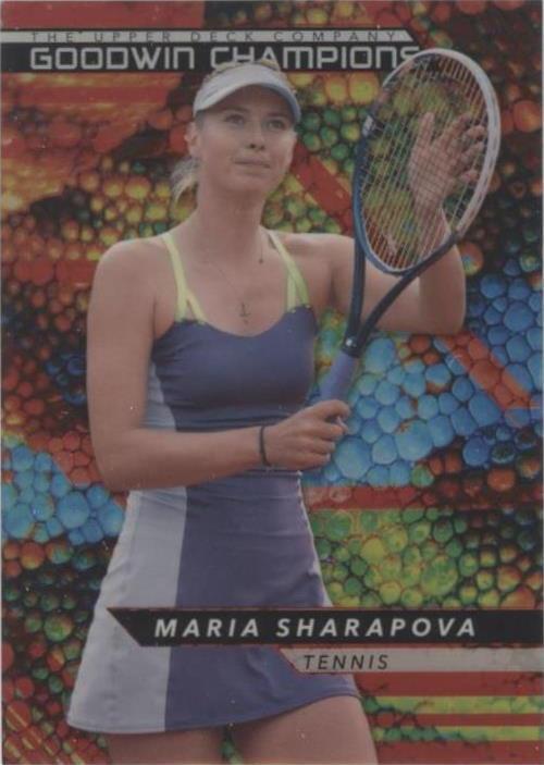 2022 Upper Deck Goodwin Champions - Platinum Maria Sharapova #P16 ...