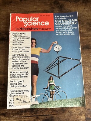 Vintage Apr 1975 Popular Science DIY Electronic Mechanic Book Magazine ...