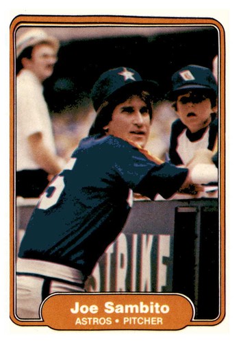 1982 Fleer Joe Sambito 230 | eBay