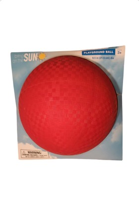 BRING ON THE SUN RUBBER PLAYGROUND BALL 8.5 DIAMETERS | eBay