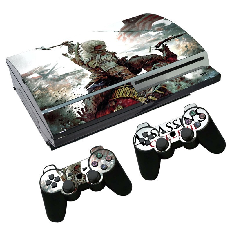 PS3 Themed Decal Sticker Skin for PS3 FAT EDITION Wrap Vinyl ...