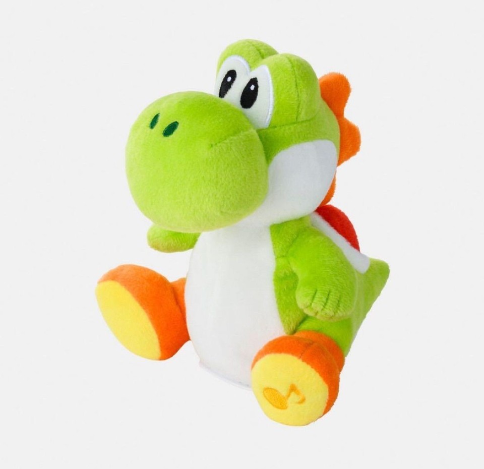 My Mario Yoshi Singing & Talking Plush Swinging Ver Nintendo Store ...