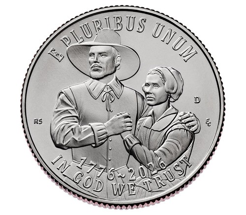 2026 Semiquincentennial Quarters - Mayflower Compact - Denver - 100 ...