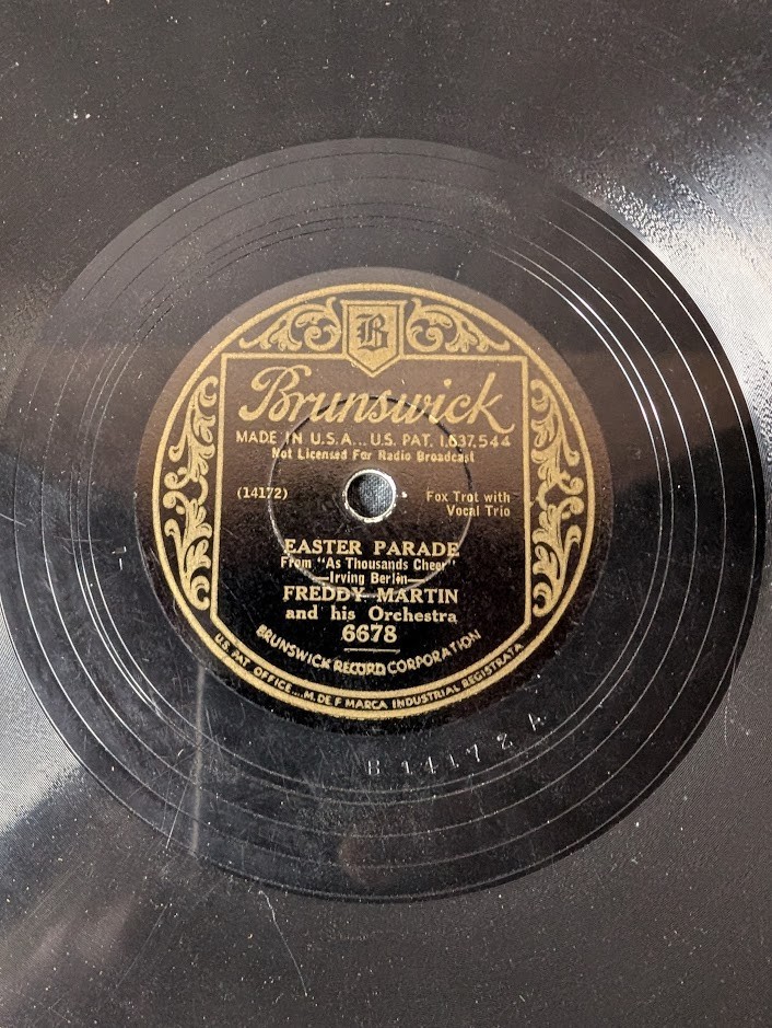 Freddy Martin 78 How's Chances / Easter Parade 1933 6678 #963 | eBay