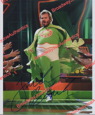 JACK BLACK signed 8x10 NACHO LIBRE photo AUTOGRAPH auto Beckett BAS ...