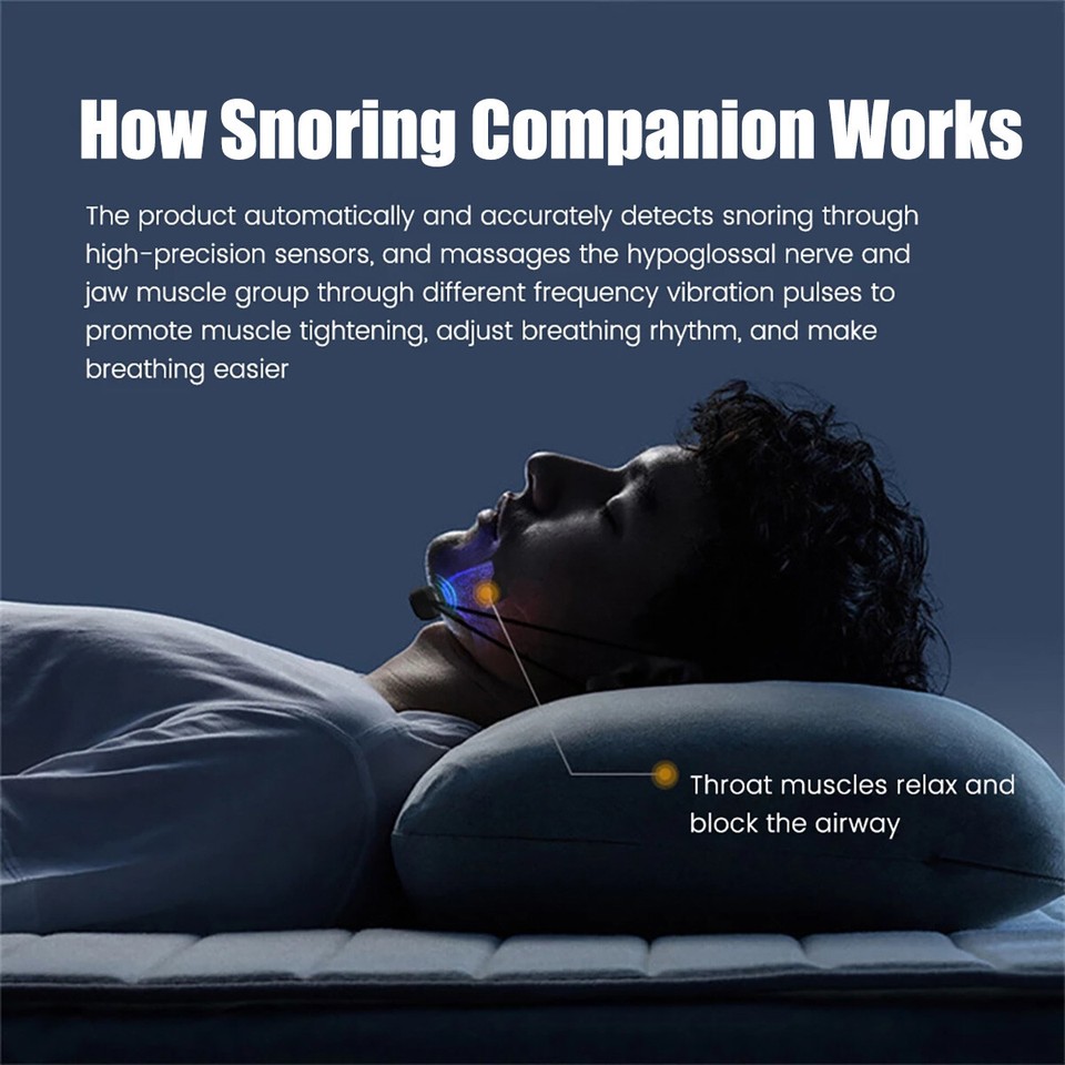 Anti Snoring Device Sleeping Aid Apnea Nose Machine Tool For Men Women ...