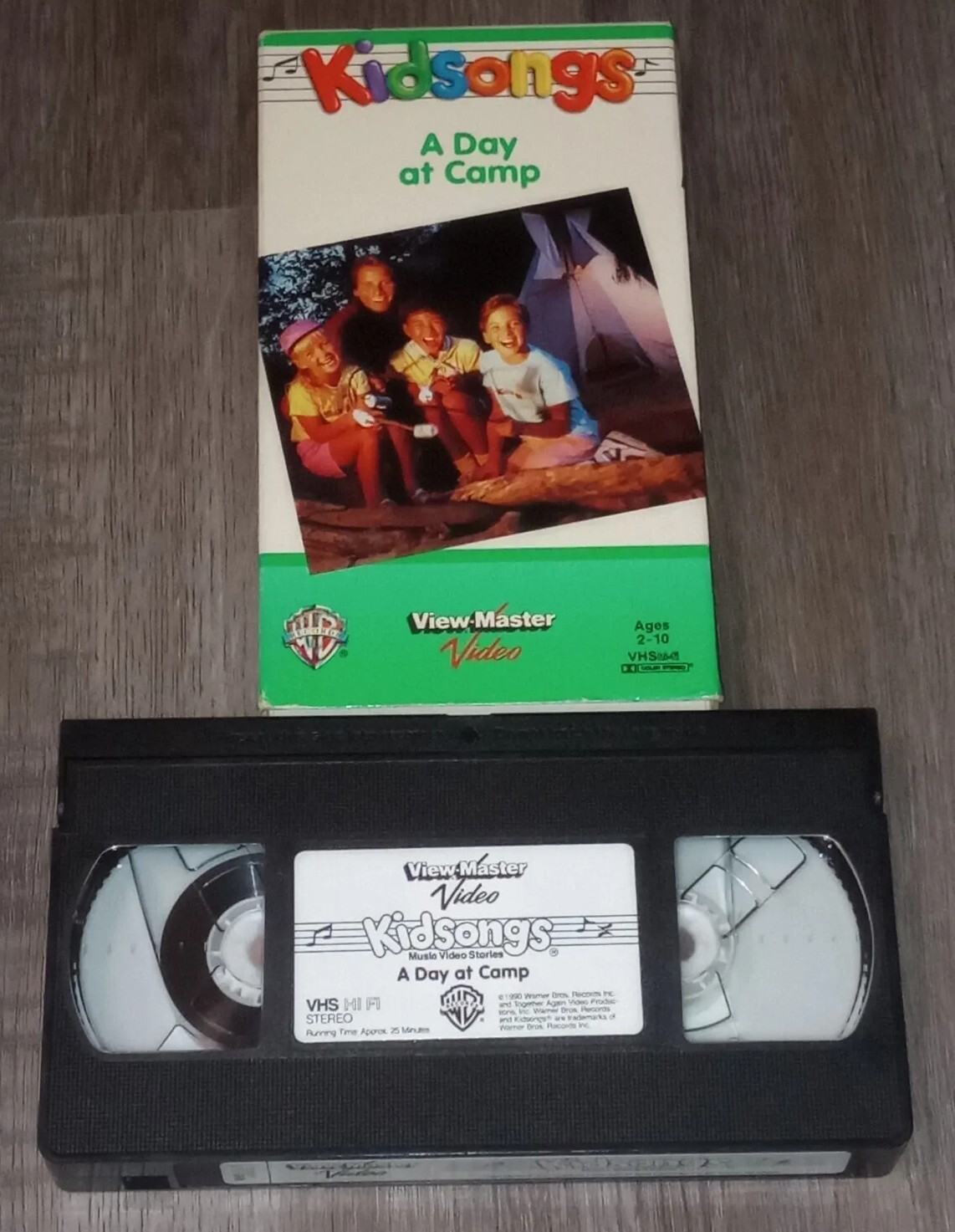 Kidsongs A Day At Camp View-Master Video VHS | eBay