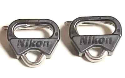 Nikon Camera Strap Lug Triangle Rings w/ Protector (2 Pairs) 2x2 Set ...