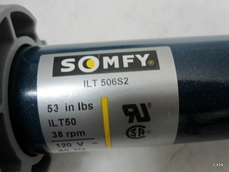 Somfy 506S2 Retractable Shade/Shutter Motor | eBay