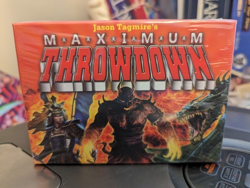 MAXIMUM THROWDOWN Card Game Jason Tagmire by AEG 5351 SEALED | eBay