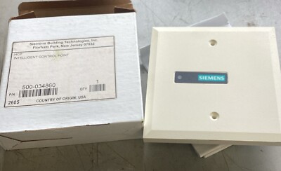 SIEMENS HCP FIRE ALARM INTELLIGENT CONTROL POINT 500-034860 | eBay