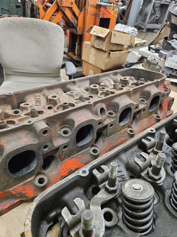 1969 Big Block Chevy BBC 396 427 Rectangle Port Heads 3919840 840 E-1-9 ...