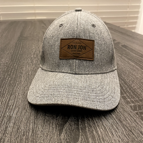 Ron Jon Surf Shop Grey Fitted Hat S/M | eBay