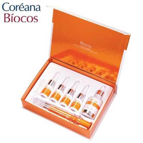 COREANA BIOCOS LUMINOUS EFFECT VITAMIN C COLLAGEN POWDER AMPOULE SET | eBay