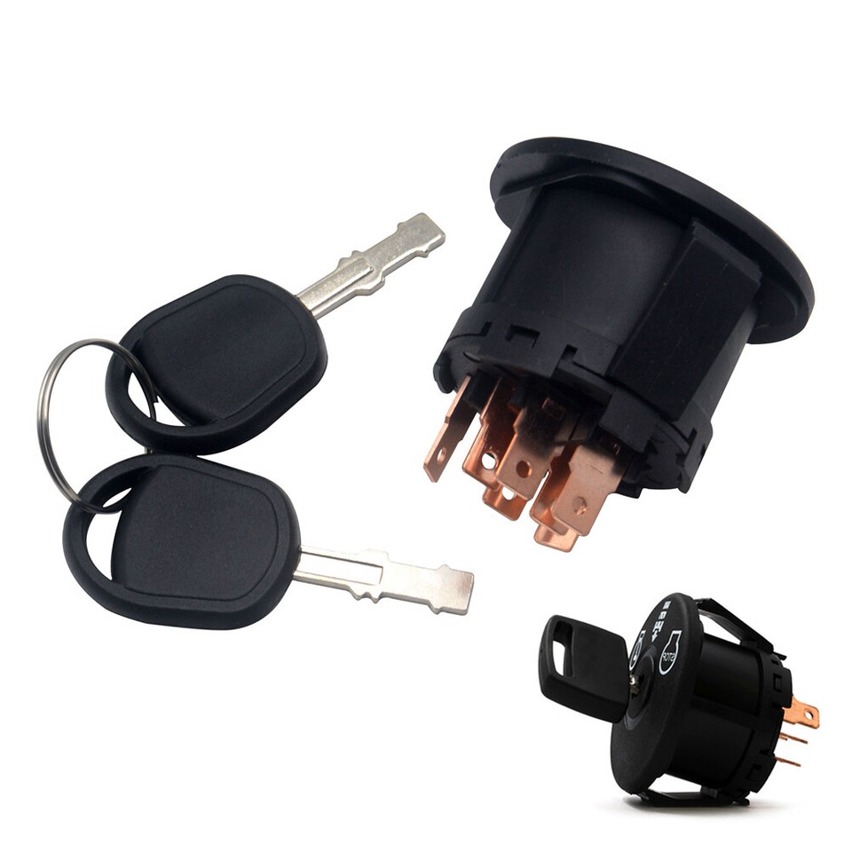 Starter Ignition Key Switch for MTD Yard Machine Bolens Huskee John ...