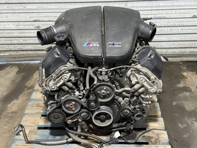 *NOTE* 06-10 BMW E60 E63 E64 M5 M6 ENGINE LONG BLOCK S85 V10 5.0L MOTOR ...