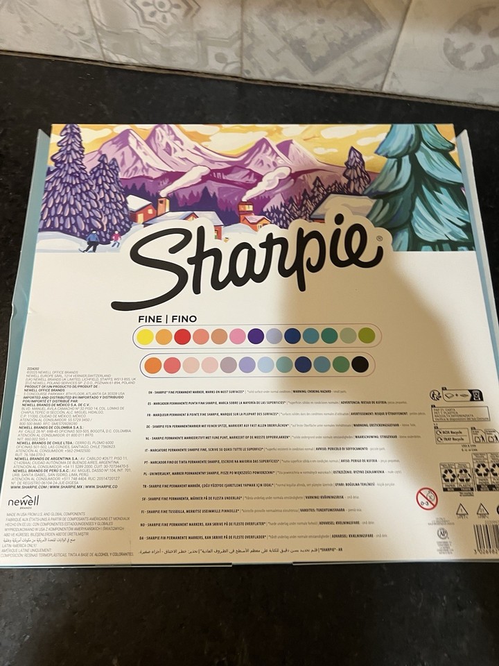 Sharpie 25-Count Limited Edition Fine Point Permanent Markers Set | eBay
