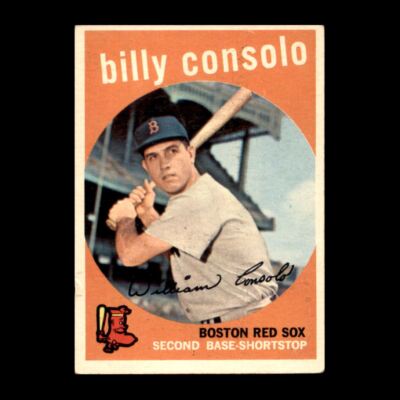 Billy Consolo 1959 Topps Boston Red Sox #112 Vintage Set Filler! | eBay