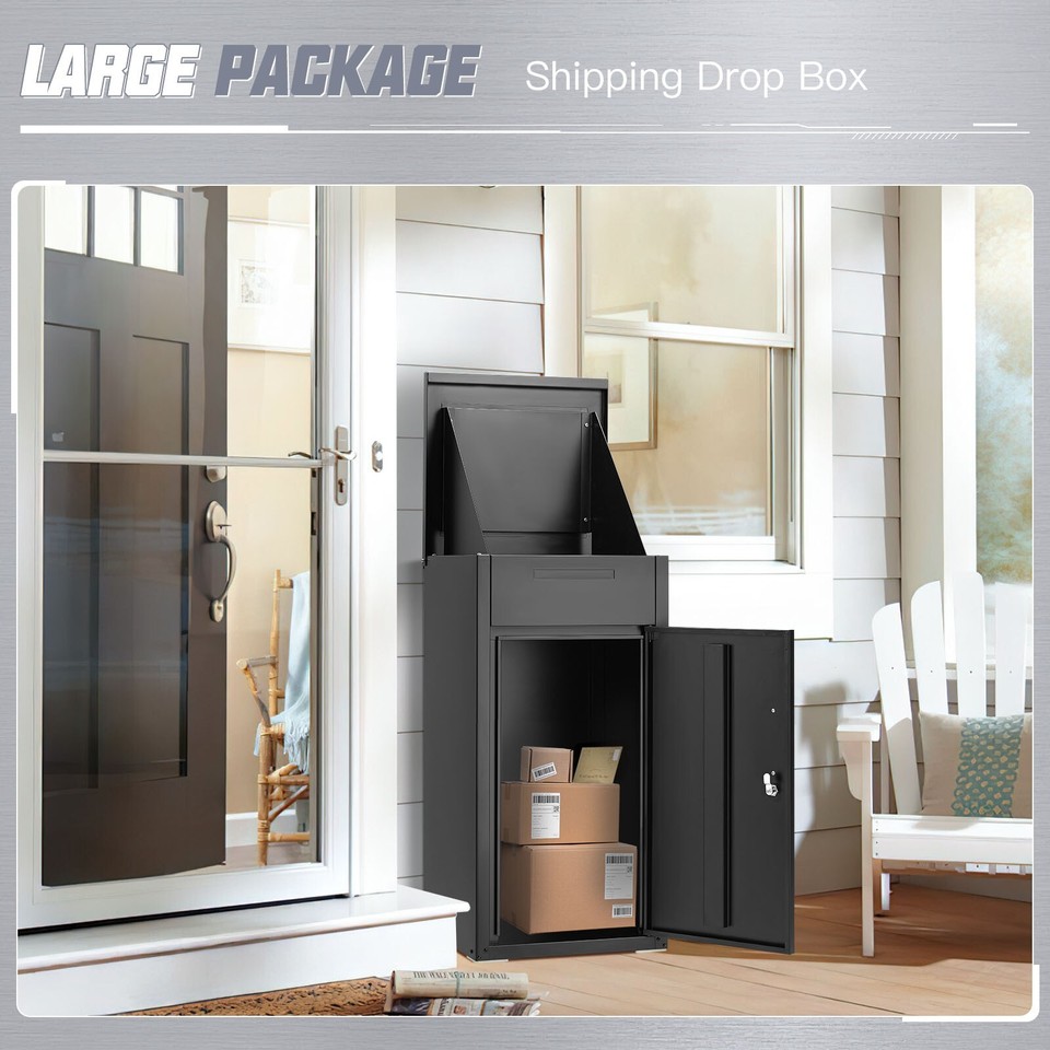 Danrelax Express Delivery Boxes for Outside, Envelope Slot and Lockable ...