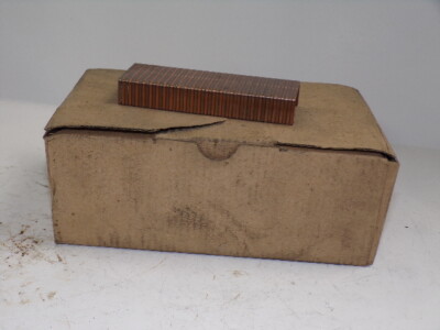 INDUSTRIAL COPPER STAPLES, C58, 1-1/4" CROWN, 5/8" FOOT, 2000 COUNT | eBay