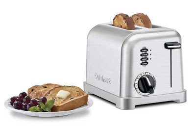 Cuisinart Toasters 2 Slice Metal Classic Toaster Stainless Steel Silver ...