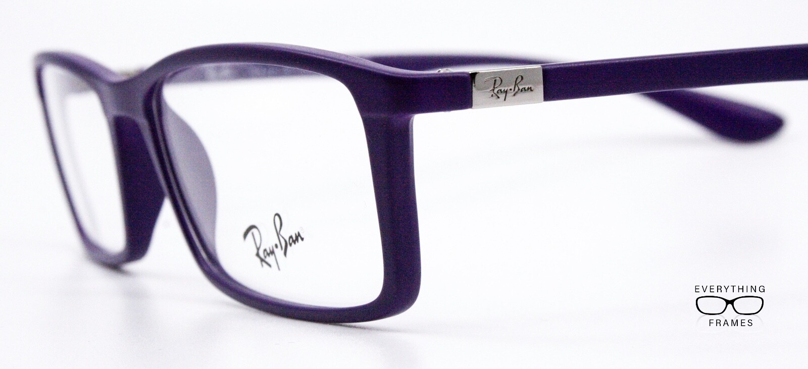 Ray Ban RB7048 5443 Purple Matte New Authentic Eyeglasses 53 | eBay