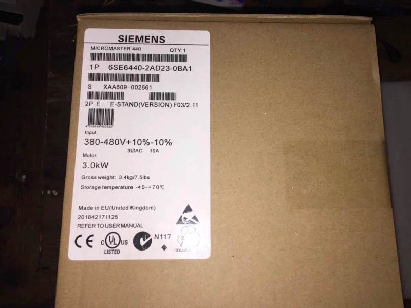 SIEMENS 6SE6440-2AD23-0BA1 Inverter New One 6SE6 440-2AD23-0BA1 # | eBay