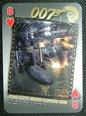 50 years 007 James Bond The Spy Who Loved Me Liparus tanker submarines ...