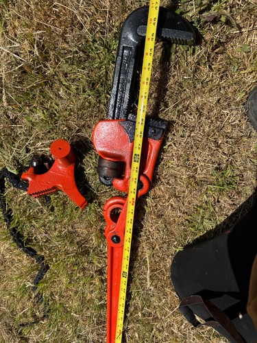 rigid super six compound leverage pipe wrench made in usa | eBay