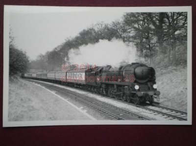 PHOTO SR BULLEID MERCHANT NAVY LOCO NO 35008 'ORIENT LINE' AT ...