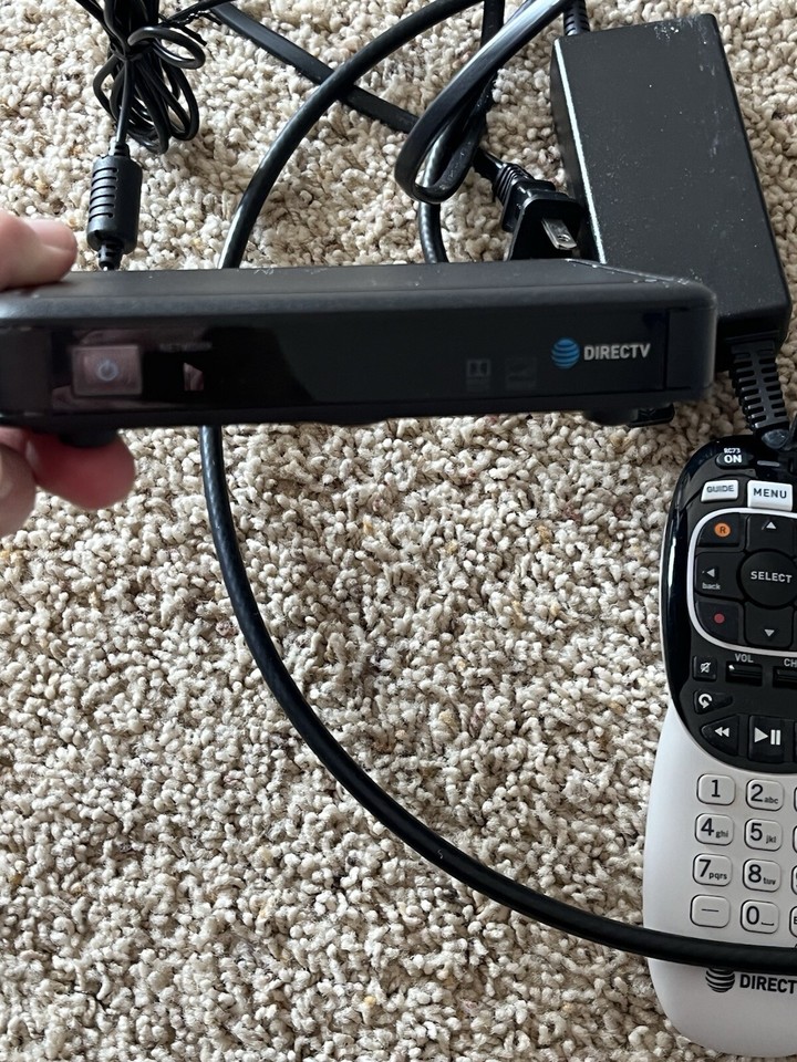 Direct TV Mini Genie HD Receiver C61-100 Power Supply Remote Control ...