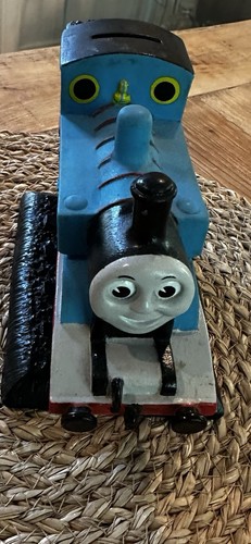Vtg Shining Time Station Thomas The Tank Engine Coin Bank With Bottom ...
