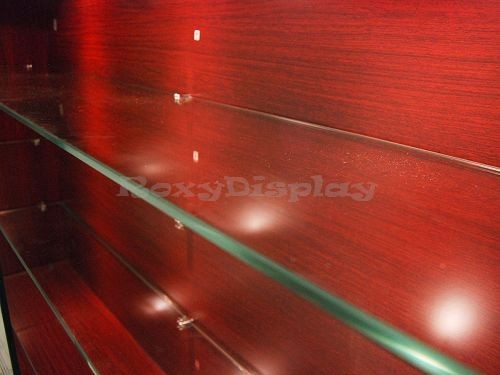 Cherry Color Wall Showcase Display Store Fixture Knocked Down #WC439C ...