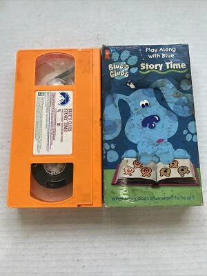 Blues Clues - Story Time (VHS, 1998) Orange | Grelly USA