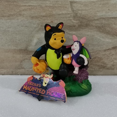 Disney Store Winnie The Pooh & Piglet Bat Pumpkin Tigger's Haunted ...
