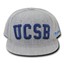 Gray UC Santa Barbara Gauchos UCSB NCAA Flat Bill Snapback Ball ...