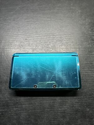 Nintendo 3DS Aqua Blue Teal Console 45496780319 | eBay