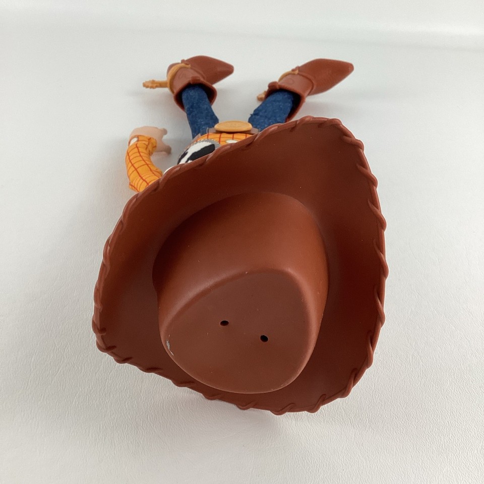 Disney Pixar Toy Story Sheriff Woody Figure 15" Pull String Cowboy Doll ...