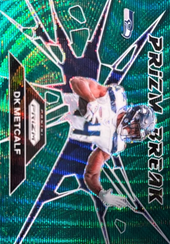 2024 Panini Prizm Prizm Break#5 DK Metcalf Green Wave | eBay