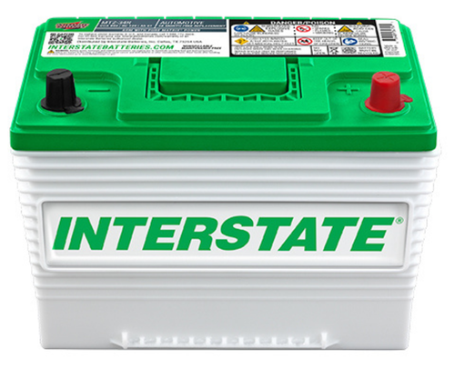 Interstate Batteries 12V 63Ah Group Size 34 SLI Pure Lead AGM ...