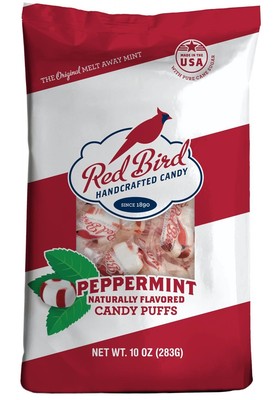Red Bird Soft Peppermint Candy Puffs Mints Individually Wrapped Gluten ...