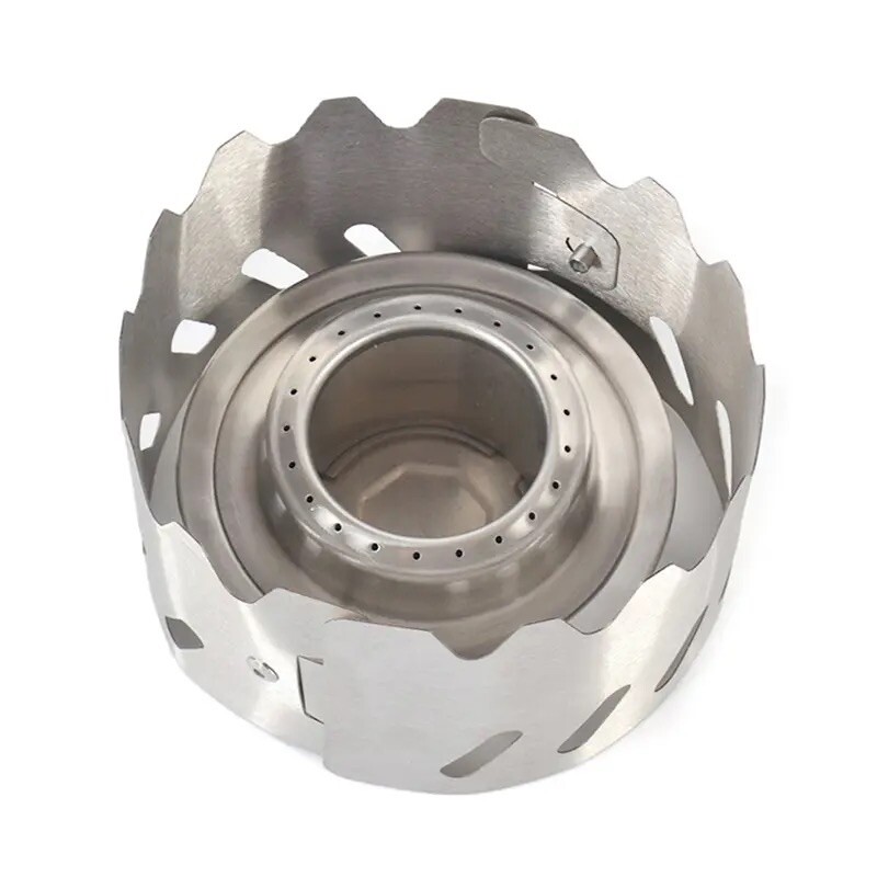 Ultra Lightweight Wind Shield Pot Stand Trangia Alcohol Burner Camping ...