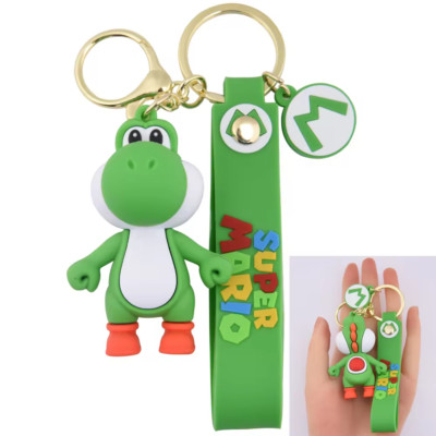 Yoshi Keychain with straps, Super Mario Bros | eBay