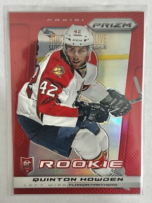 Quinton Howden Red Rookie Prizm 13-14, Florida Panthers!!! | eBay