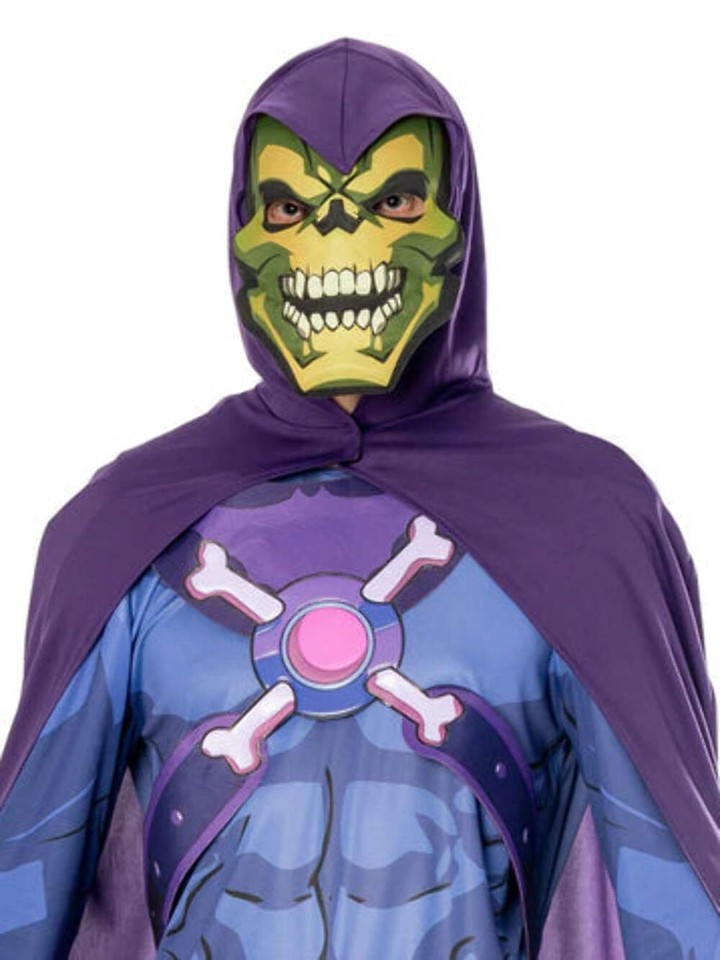 Skeletor Costume Adult Deluxe Muscle Suit | eBay