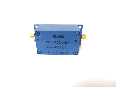 ELISRA MW-112EQ-T 20-1000 MHZ Amplifier | eBay