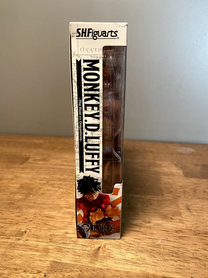 Monkey D. Luffy The Raid on Onigashima S.H.Figuarts (With custom haki ...